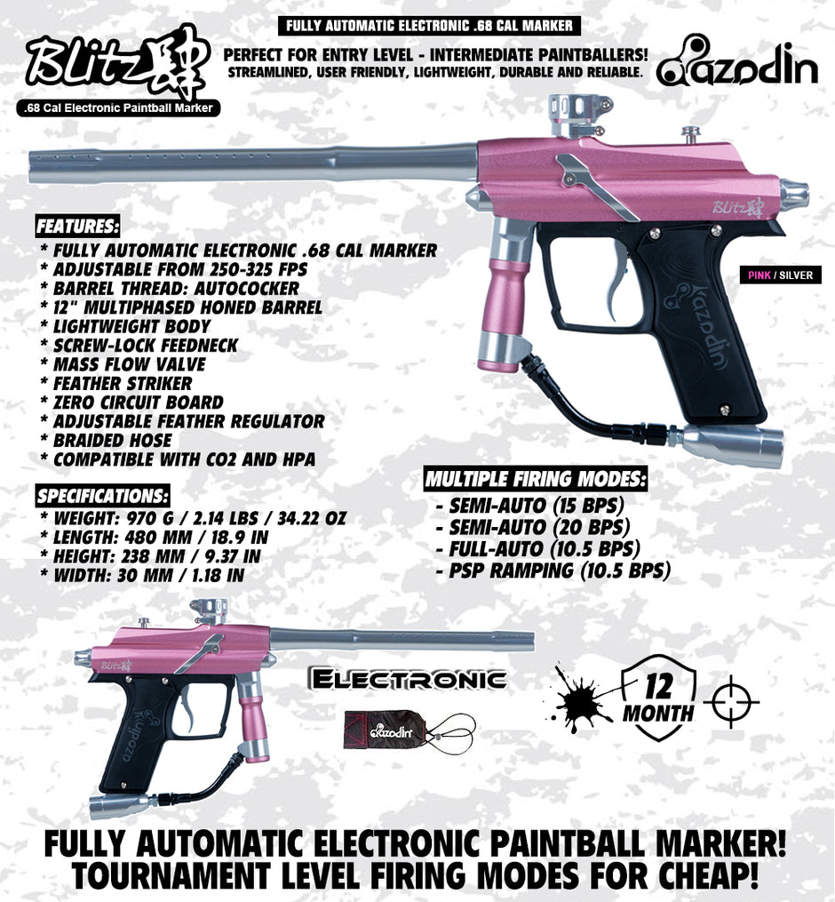 Fully Automatic Paintball Guns From Paintball Deals.