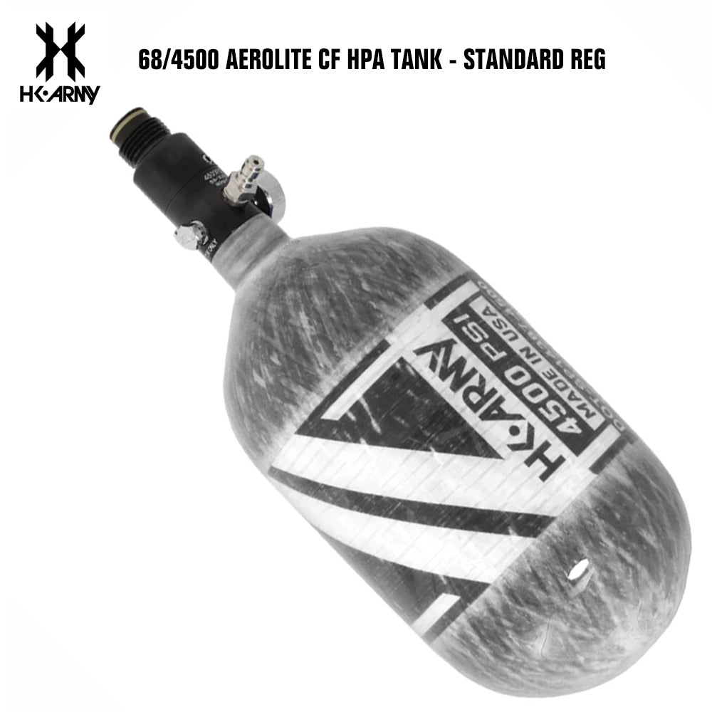 HK Army 68/4500 AEROLITE HPA Compressed Air Tank System From Paintball ...